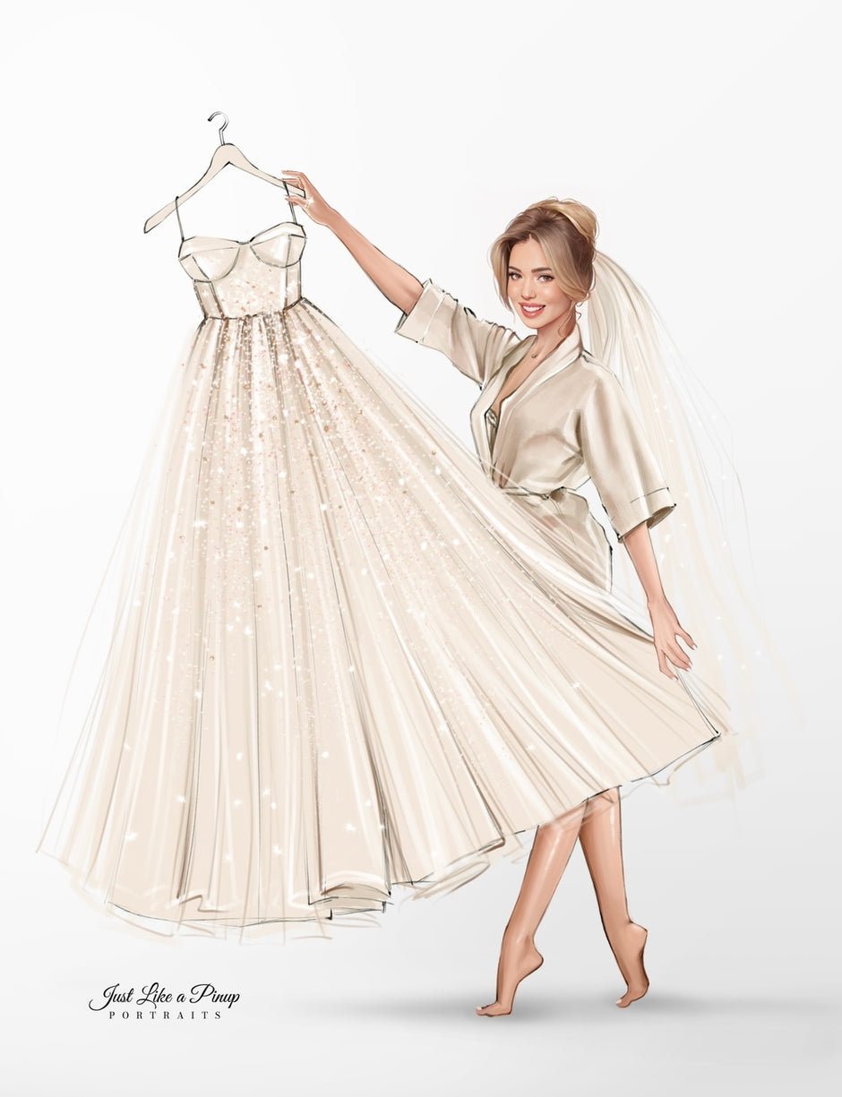 Custom Fashion Portrait – Just Like A Pinup