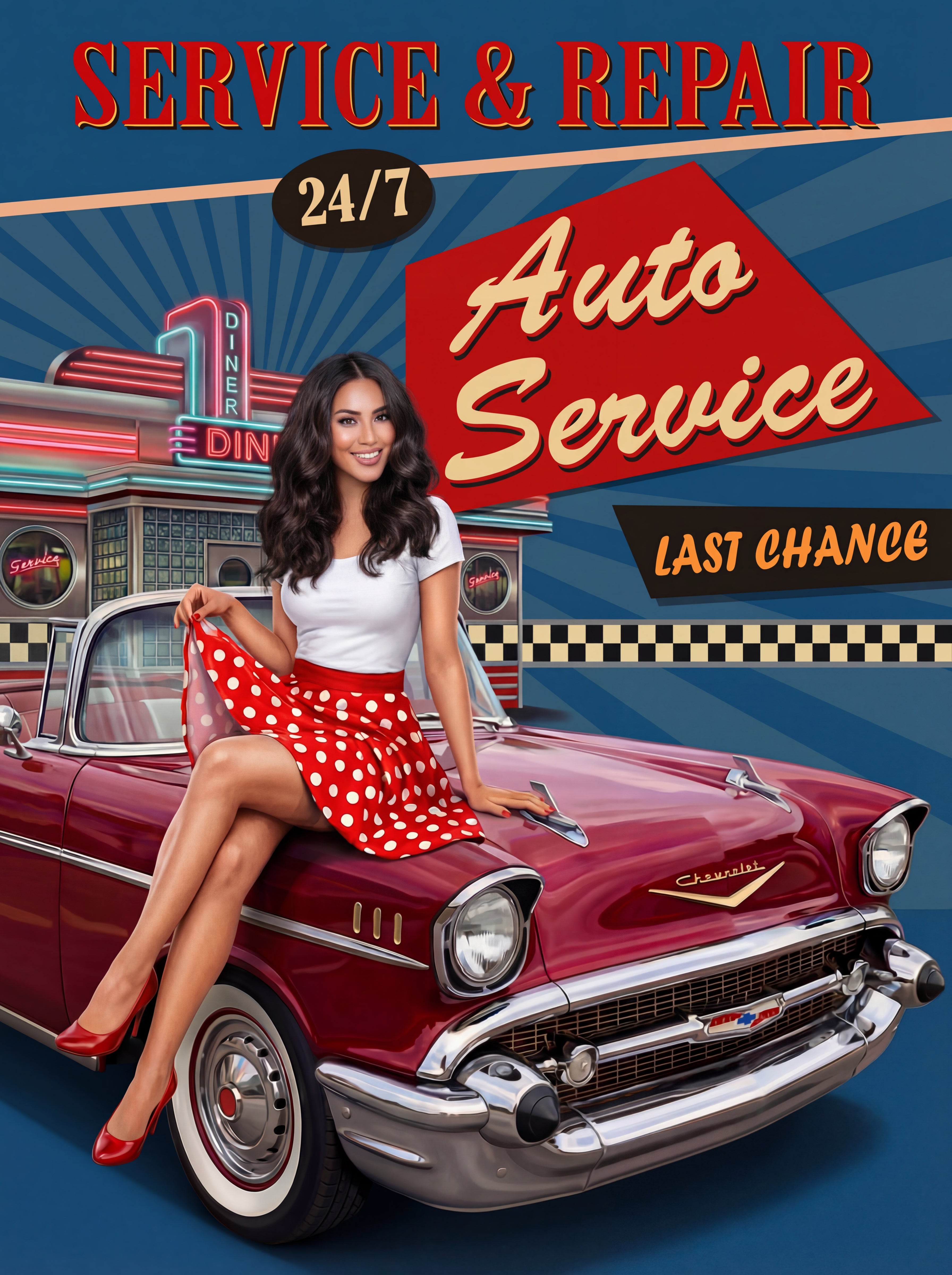 Custom Art - Grace – Just Like A Pinup