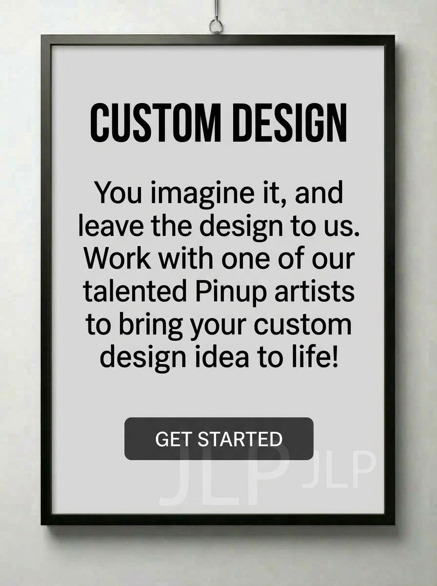 Custom Illustration – Just Like A Pinup