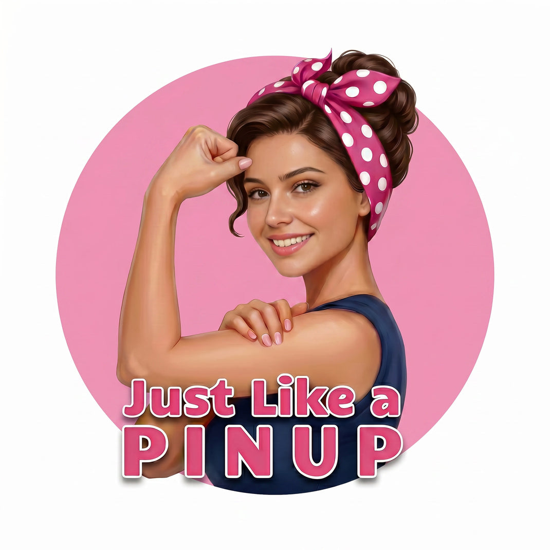 Just Like A Pinup - Custom Pinup Portrait