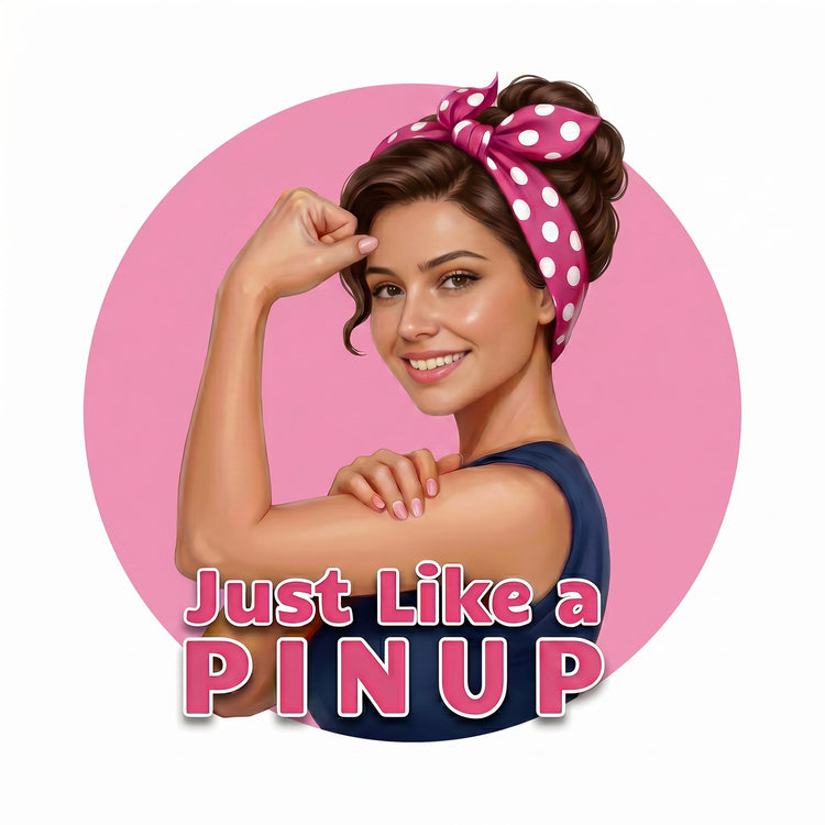 Just Like A Pinup - Custom Pinup Portrait