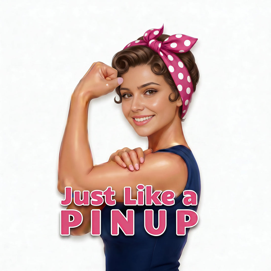Just Like A Pinup - Custom Pinup Portrait